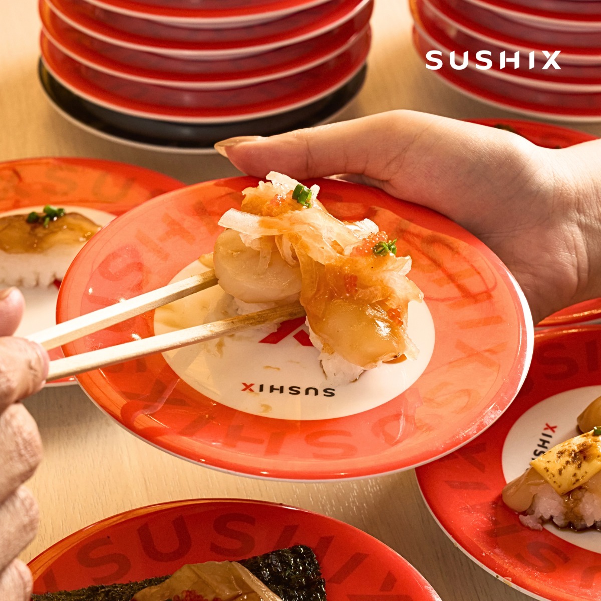 Thương hiệu SUSHIX mang đến trải nghiệm sushi băng chuyền đồng giá mới ...
